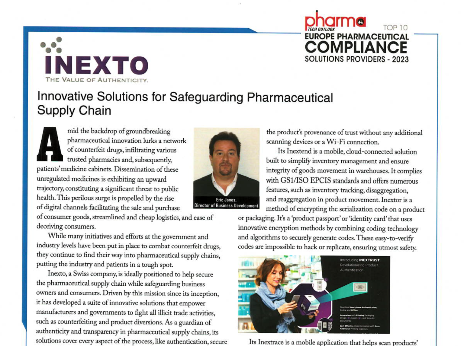 Inexto – End-To-End Traceability